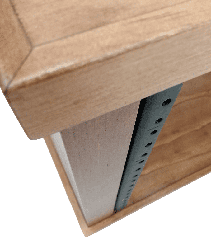 4U Wood Studio Rack - Custom - MelodicRoots.com | Reverb