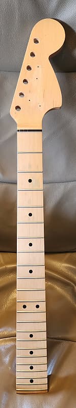 Warmoth Strat Neck w/ 70s'style Head-Stock. Satin Finish. | Reverb