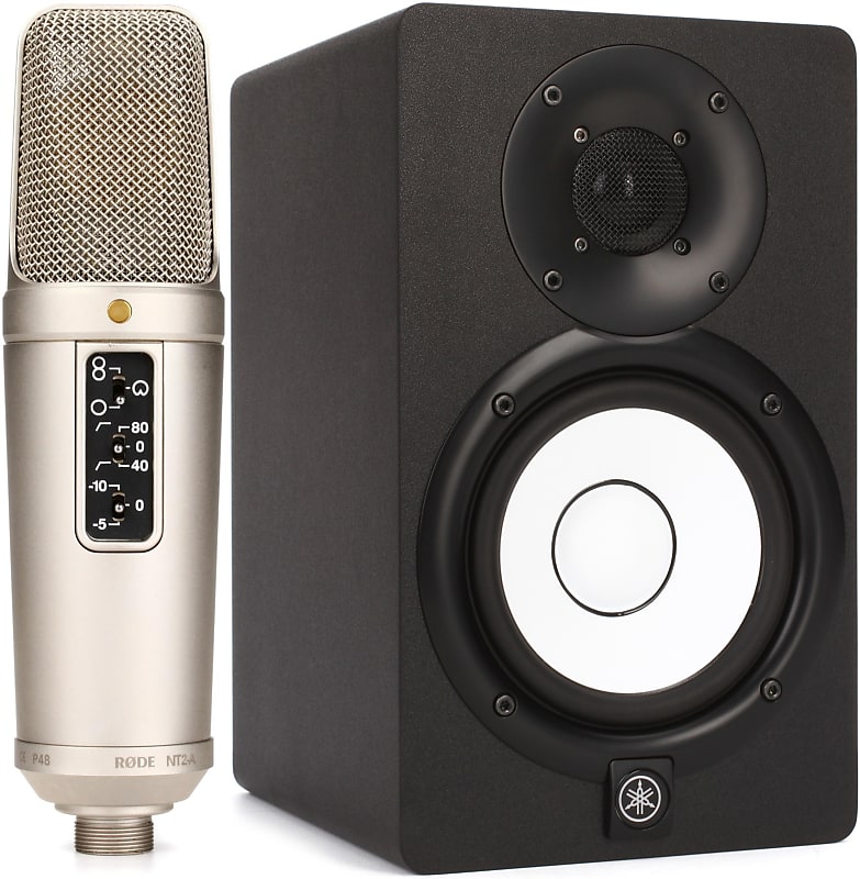 Rode NT2-A Large-diaphragm Condenser Microphone Bundle with | Reverb