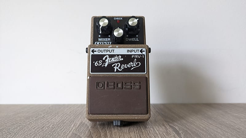 Boss FRV-1 '63 Fender Reverb Guitar Pedal | Reverb
