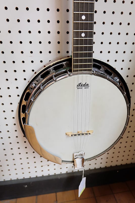 Aida 5 string banjo | Reverb