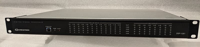 Crestron Avia DSP-1281 Audio Signal Processor with Dante | Reverb