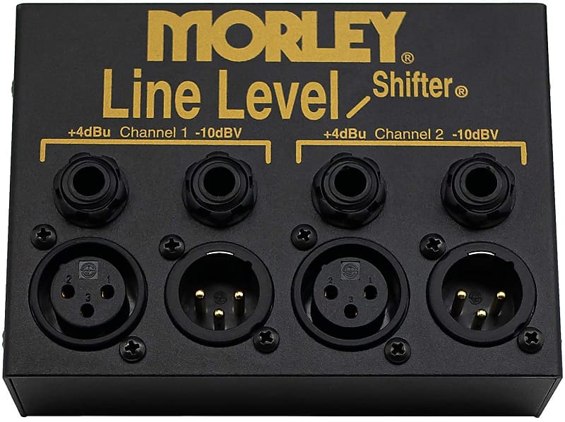 Morley LLS-2-XLR Line Level Shifter 2-Channel Box with XLR | Reverb