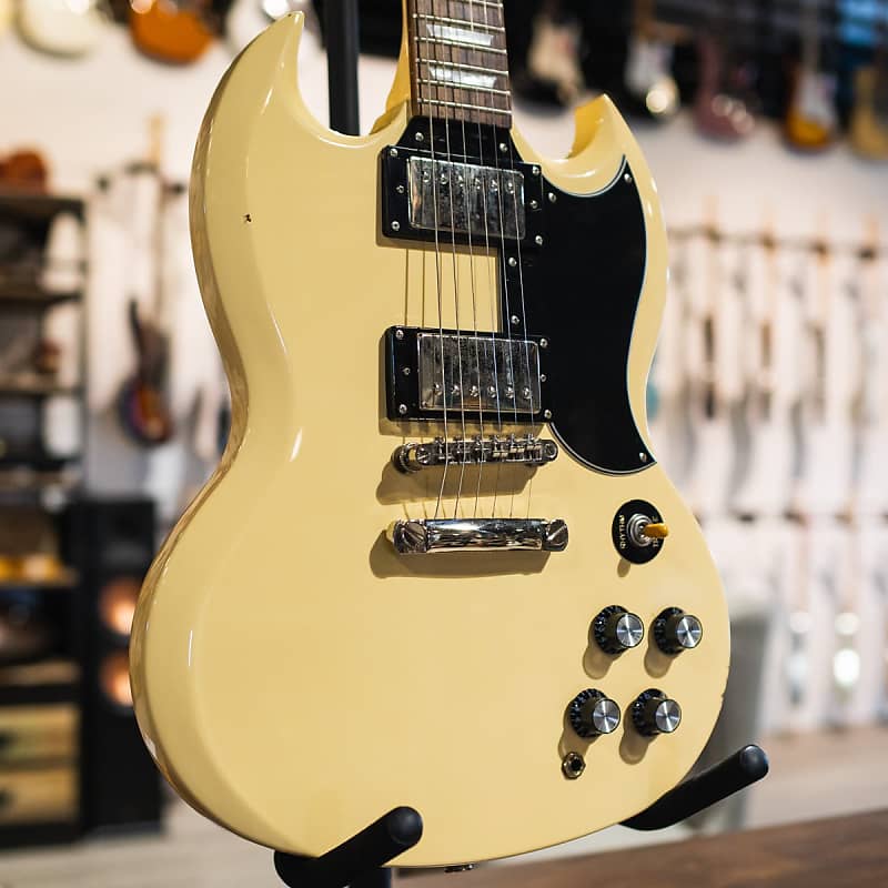 Epiphone SG G-400 Limited Edition Custom Shop - Aged Vintage | Reverb