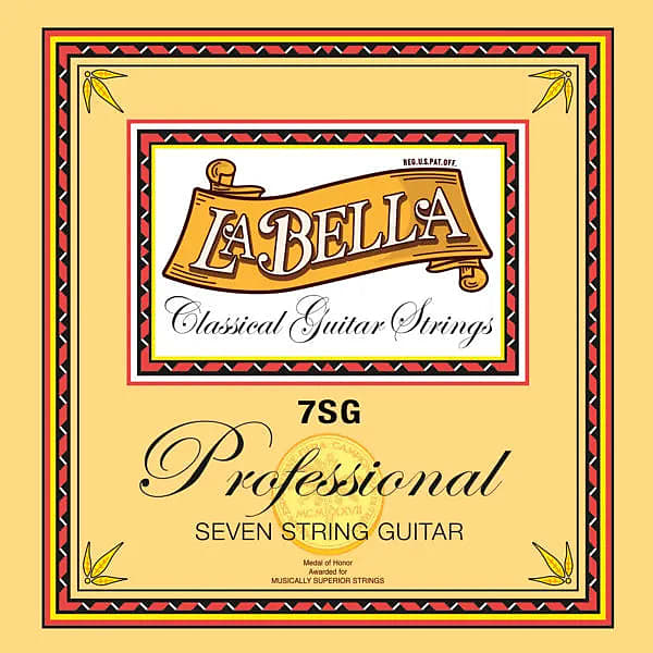 LaBella Classical 7 String Guitar Set | Reverb LaBella Classical 7 String Guitar Set | Reverb