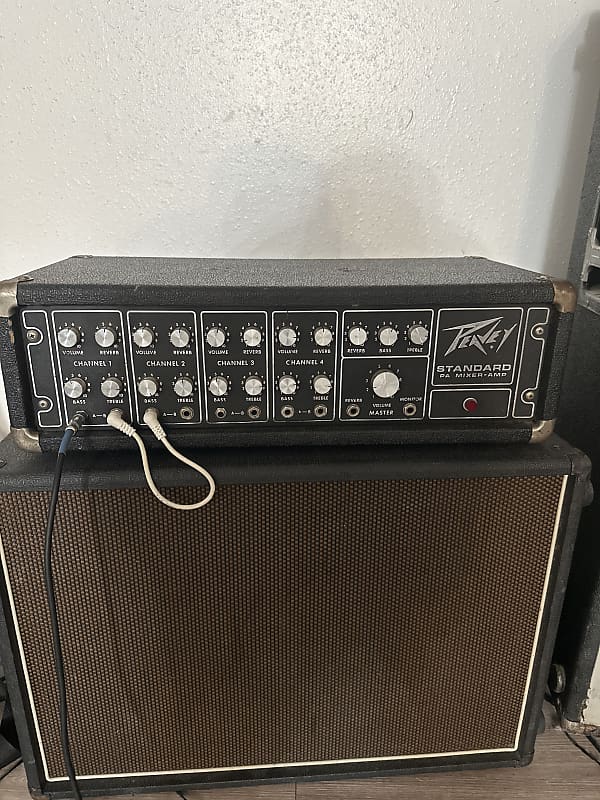 Peavey PA Mixer Amp Early 70’s - Black Peavey | Reverb