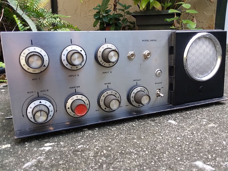 organdonor amplification vintage David Bogen M60A 6550/KT88 | Reverb
