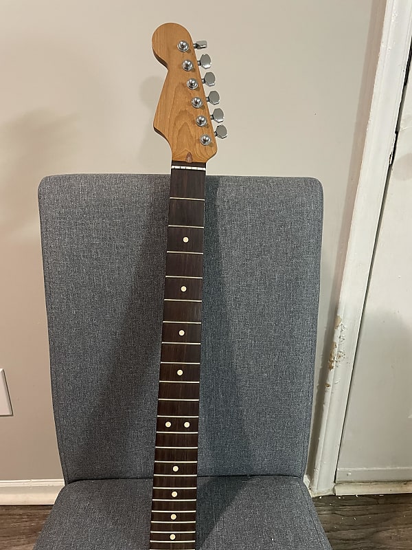 Warmoth Roasted Maple Strat Replacement Neck 2018 Roasted | Reverb