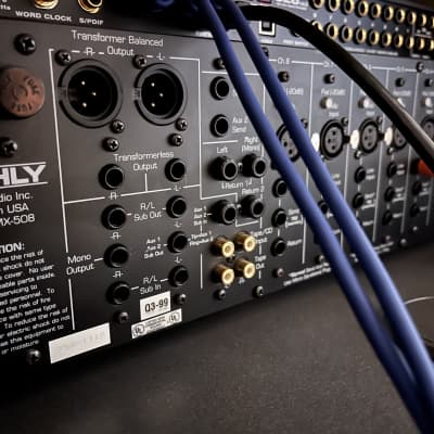 Ashly MX508 Stereo Eight Channel Mixer | Reverb