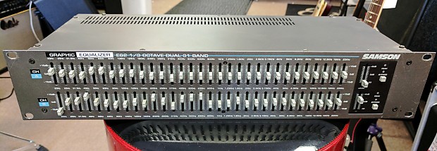 Samson E62 Rack Mountable Dual 31 Band Audio Stereo Graphic | Reverb
