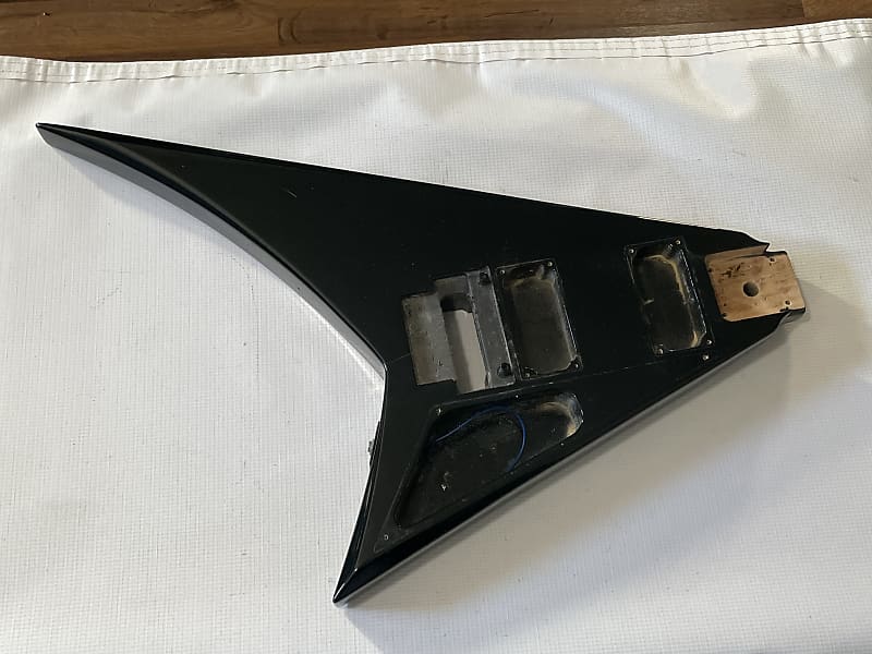 1997 Korean Jackson Performer Rhoads PS-37 RR Black Guitar | Reverb