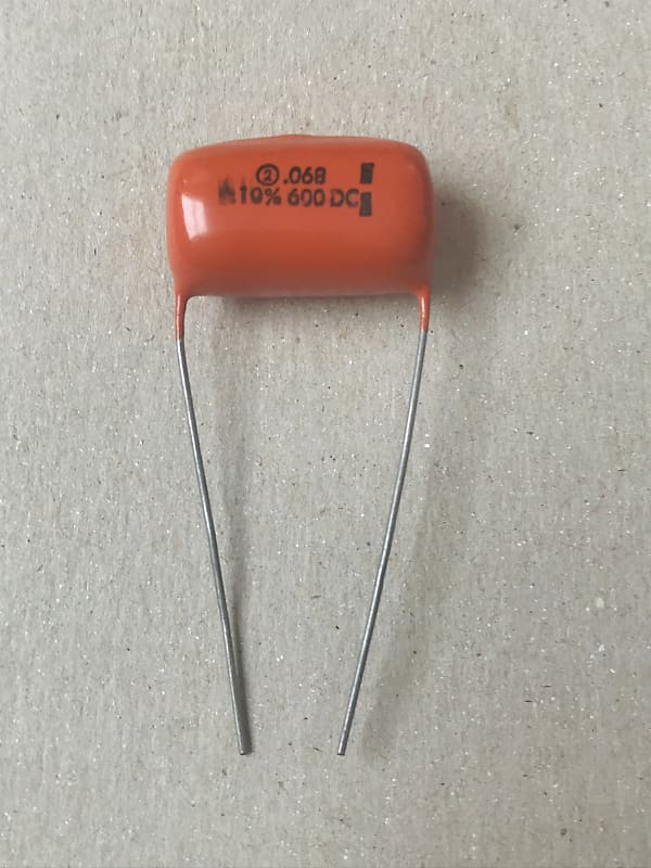 Sprague .062 uF 600V 220P Sprague Orange Drop Capacitor +-10% | Reverb
