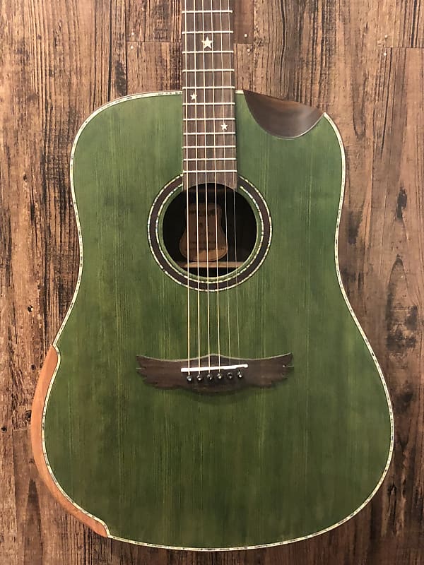 Dream Maker KU-280E Acoustic Electric Guitar Transparent | Reverb