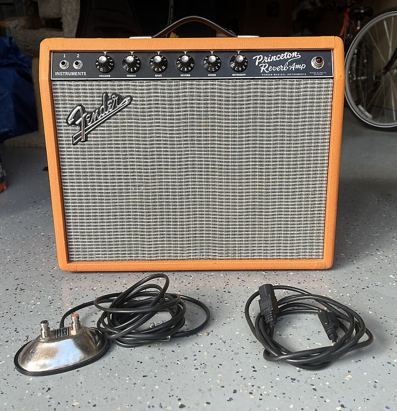 Fender 65 Princeton Reverb Orange Vintage Reissue Limited | Reverb