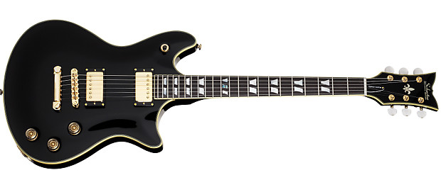 Schecter Tempest Custom Black Electric Guitar w/ Hard | Reverb Canada