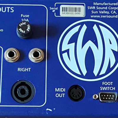 SWR Mo Bass Amplifier with Mo Control Pedalboard | Reverb