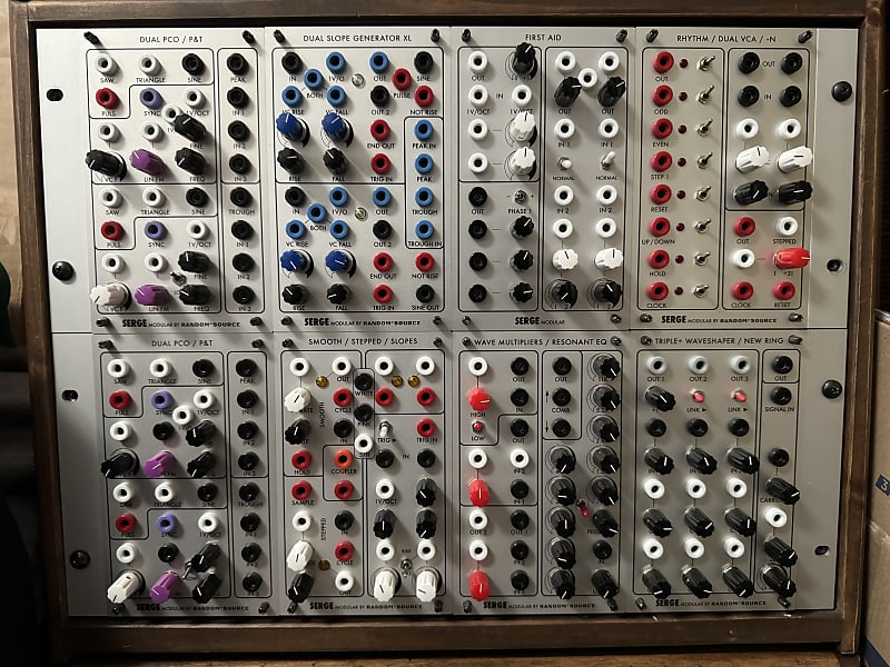 Random Source Serge Modular Complete Modular System with PSU | Reverb