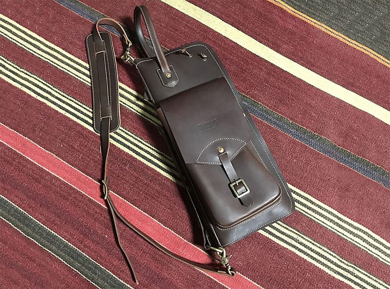 Tackle Instrument Supply Co. Leather Stick Case with Stick | Reverb