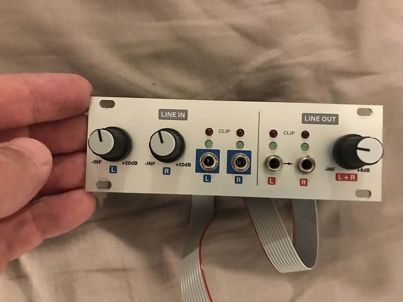 Intellijel Audio I/O 1U 2018 Silver | Reverb