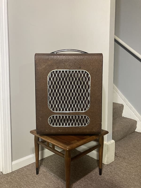 Ampower Model 80 1949 - Chicago Built Brown rhino | Reverb Australia