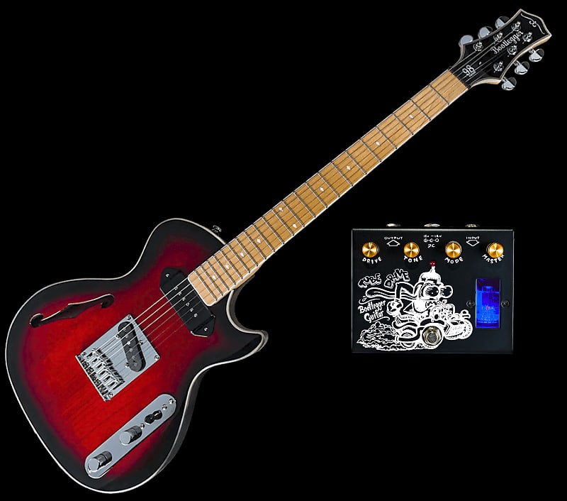 Single Barrel Red Burst & Case Plus “Shiftys 8 Ball Analog | Reverb
