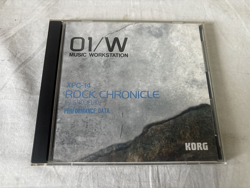 KORG 01/W XPC-14 Rock Chronicle by SHOUFUKU DATA CARD w/ | Reverb UK