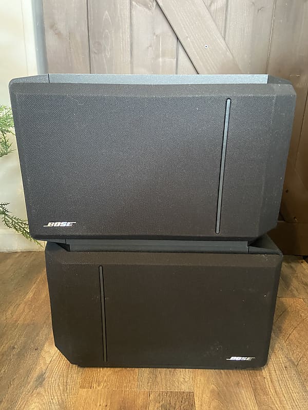Bose 301 Series IV Direct Reflecting Speakers Set of 2 Black | Reverb
