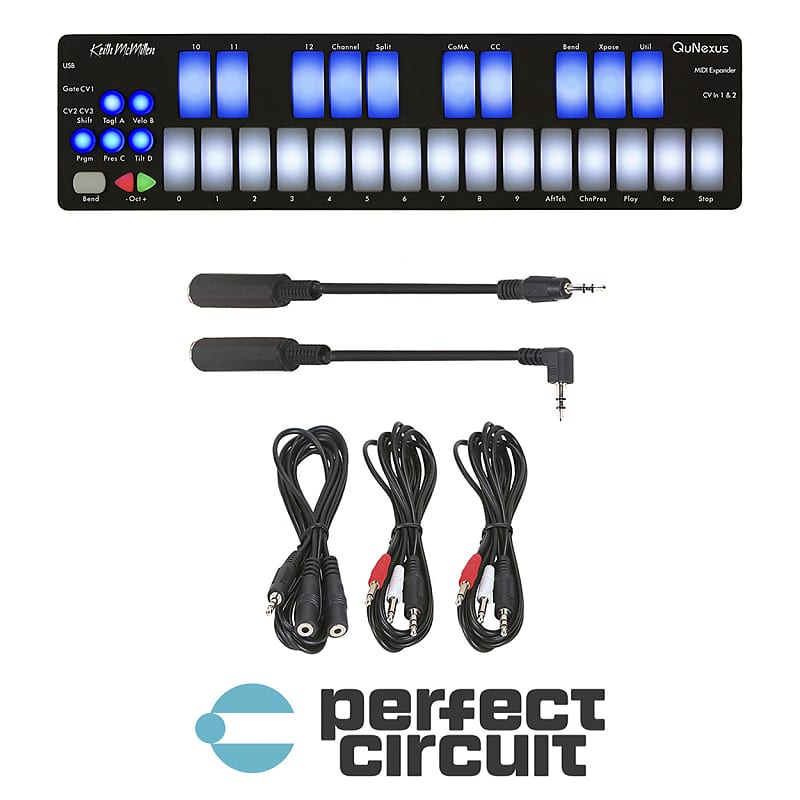 Keith McMillen QuNexus & CV Cable Kit Bundle | Reverb UK
