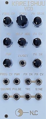 nlc1074 kareishuu vco, white nlc version | synthCube kit | Reverb