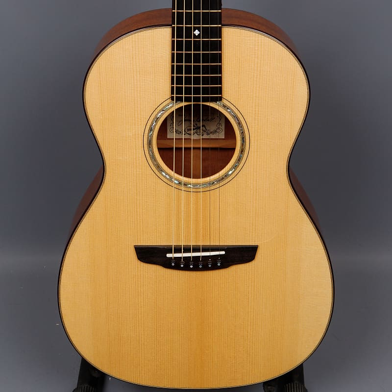 2019 Goodall MhP-14 Parlor 14-Fret Mahogany / AAA Adirondack | Reverb