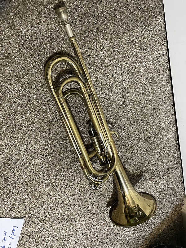Ludwig Single Valve Bugle (Trumpet Cornet) 1950s - Brass | Reverb