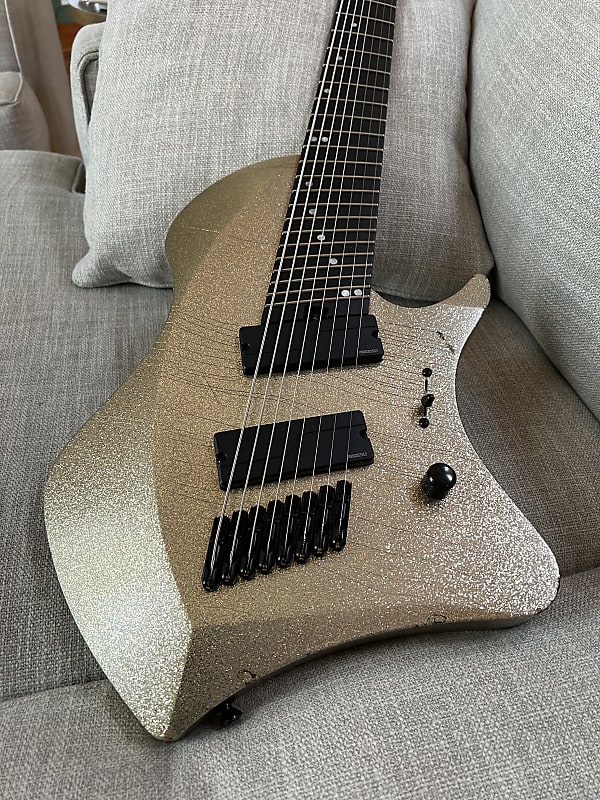 2022 Abasi Master Series Larada 8 Champagne Supernova Relic | Reverb