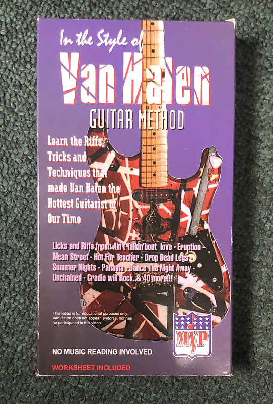 MVP VHS “In The Style Of Van Halen” 1994 | Reverb