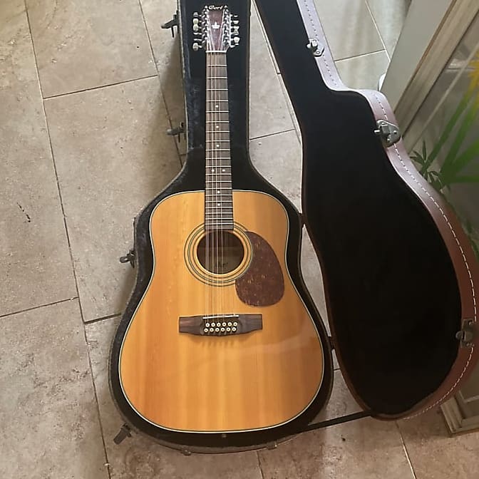 Cort Earth70 12 string acoustic guitar Natural | Reverb