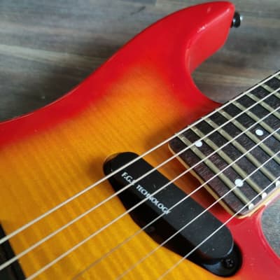 1988 Fernandes Japan FR-85 Revolver Active Superstrat (Cherry | Reverb