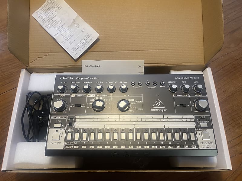 Behringer RD-6 Analog Drum Machine | Reverb