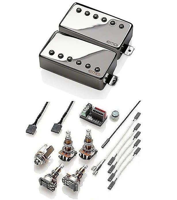 EMG Revelation Rev Set Chrome Prashant Aswani Passive | Reverb