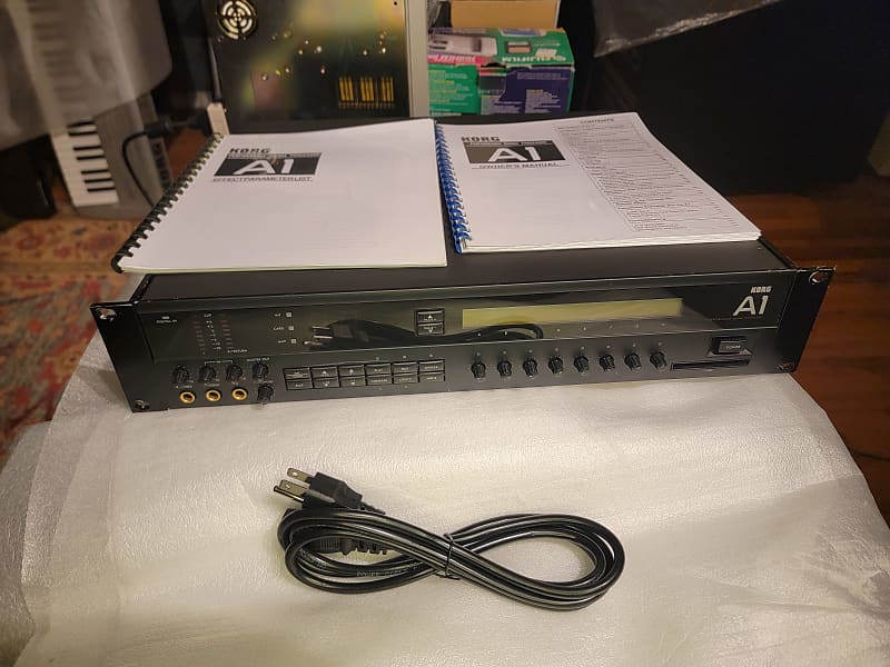 Korg A1 Guitar Synth Multi Effects Rack Processor w/ Manual & | Reverb