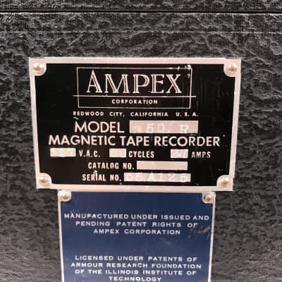 Ampex 350XR ( 350 ) 1950s Mono Tape Machine | Reverb Deutschland