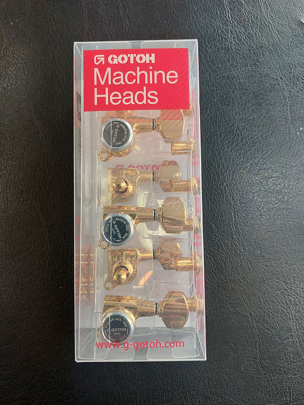 Gotoh Magnum Locking Tuners 3x3 - Gold | Reverb