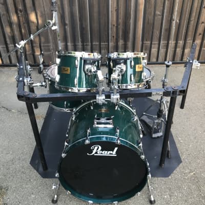 Pearl Prestige Session Select Teal Blue W/Hardware. DR-80 | Reverb
