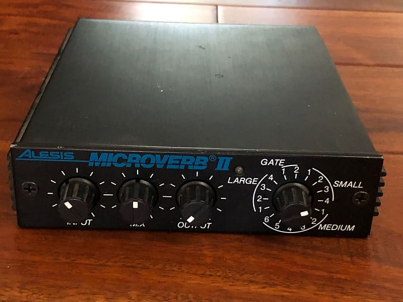 Alesis Microverb II Reverb Unit 1988 with Power Supply | Reverb
