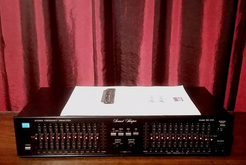 ADC Sound Shaper SS-215X 12 Band Stereo Frequency Equalizer | Reverb