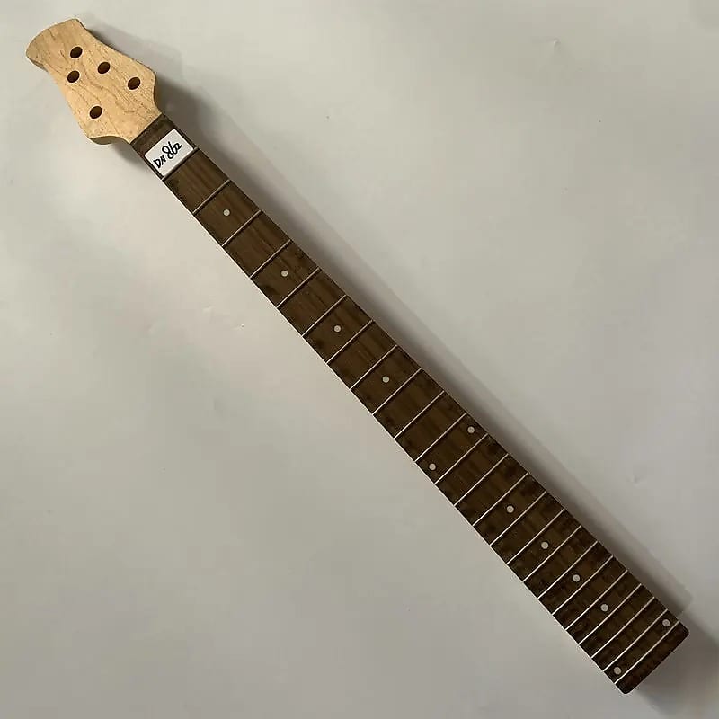 Unfinished Custom Maple Wood 5 String Bass Neck and Rosewood | Reverb