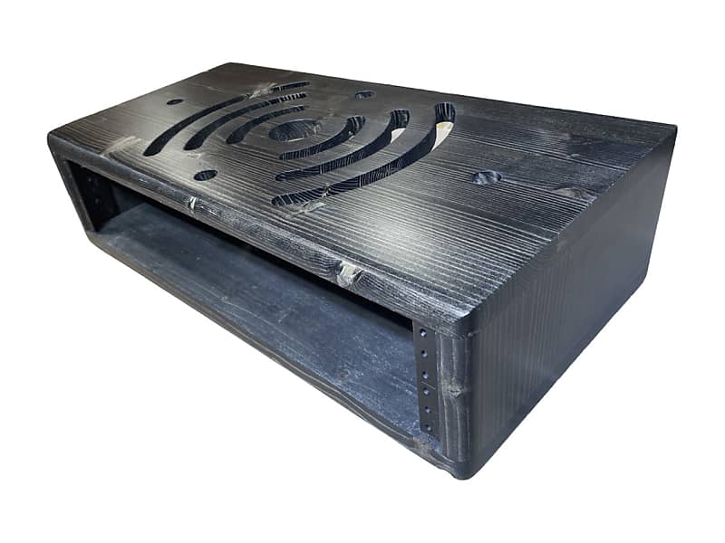 Nice-Racks 2-Space Studio Rack, 10" Deep, Ebony stain, with | Reverb