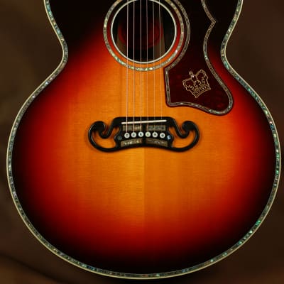 Gibson SJ-200 Monarch Crown Jewel One-of-a-kind Acoustic | Reverb
