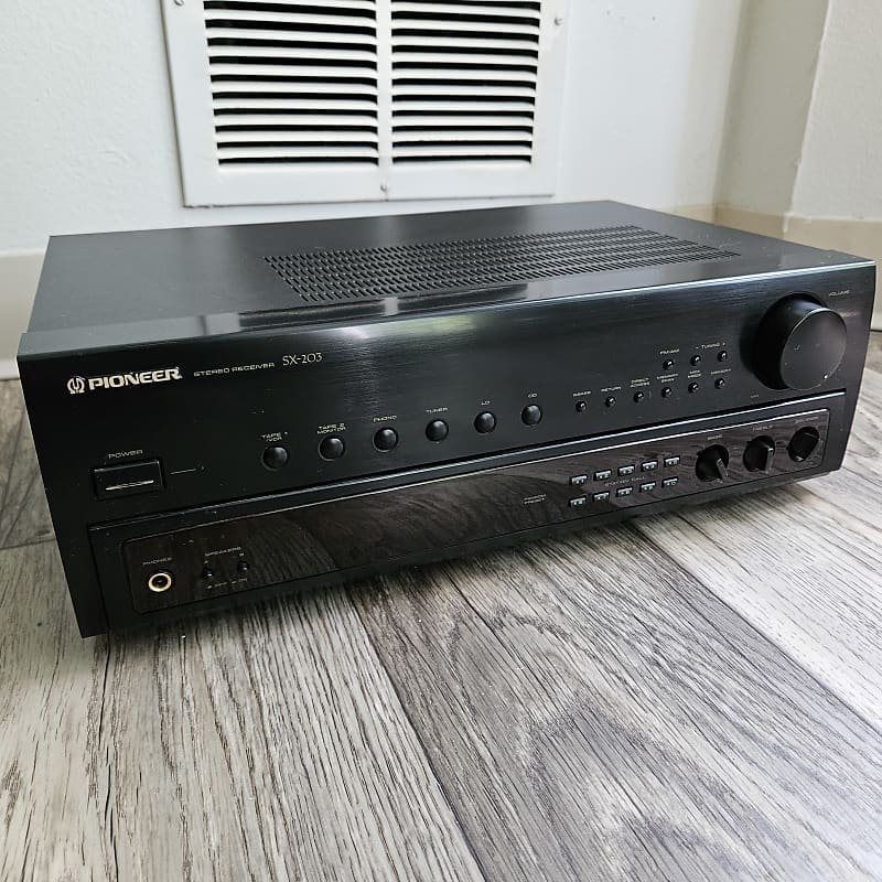 Pioneer SX-203 Stereo Receiver - 1994, 70WPC, No Remote | Reverb