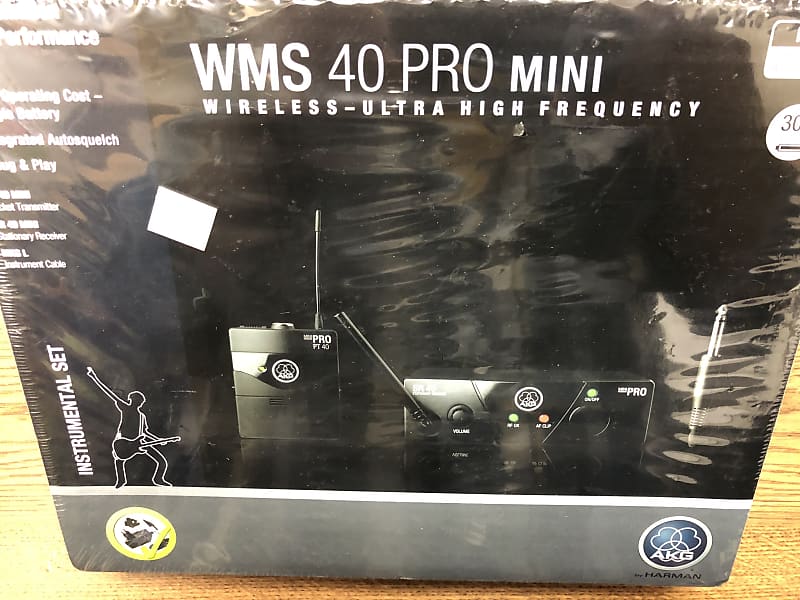 AKG WMS 40 Pro Mini Wireless Guitar System | Reverb