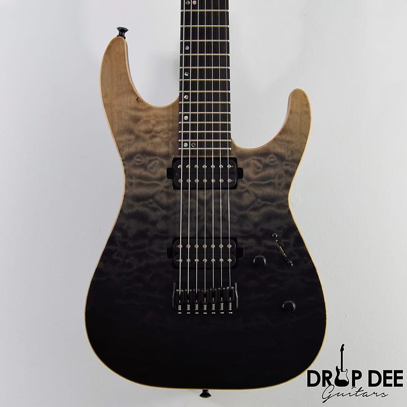 ESP USA M-7 Hardtail Baritone 7-String Electric Guitar w/ | Reverb
