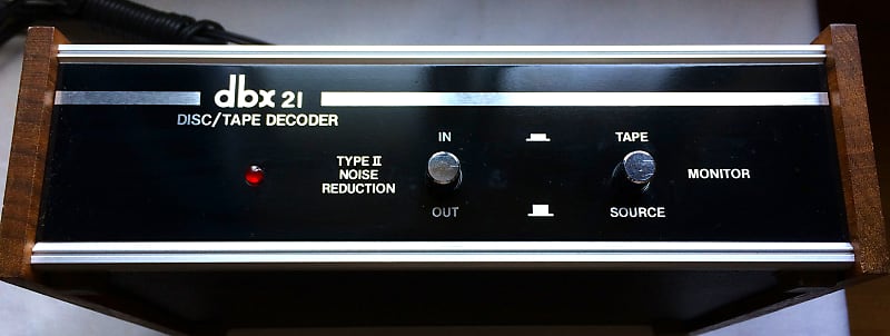 Vintage DBX Disc / Tape Decoder – Model 21 Type II Noise | Reverb